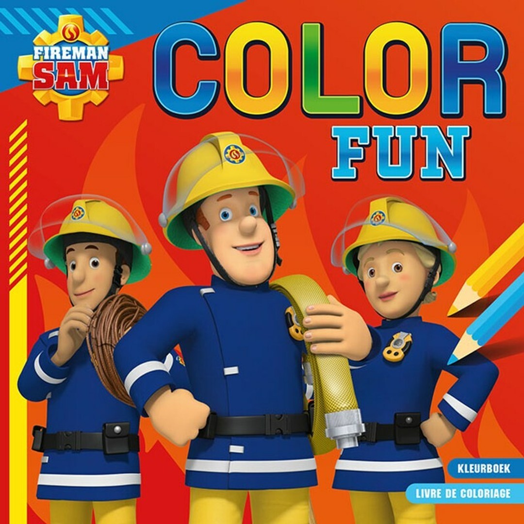 Brandweerman Sam Color Fun / Sam le pompier Color Fun tweedehands kopen