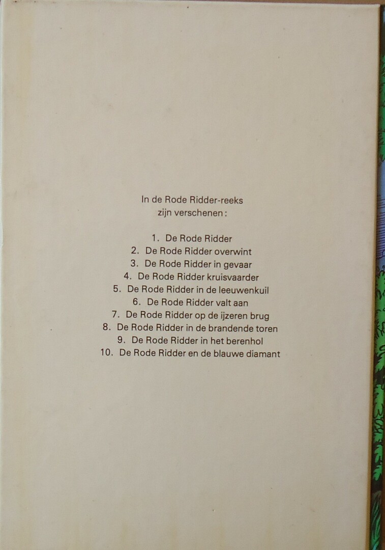 De rode ridder-op de ijzeren brug tweedehands kopen | Books in Belgium