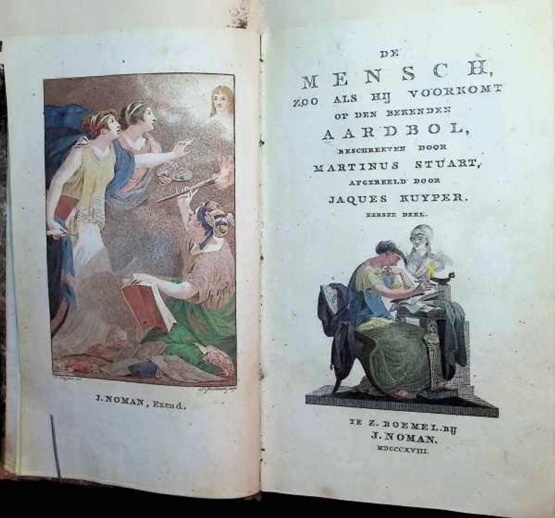 De Mensch zoo als hij voorkomt op den bekenden Aardbol Eer… tweedehands ...