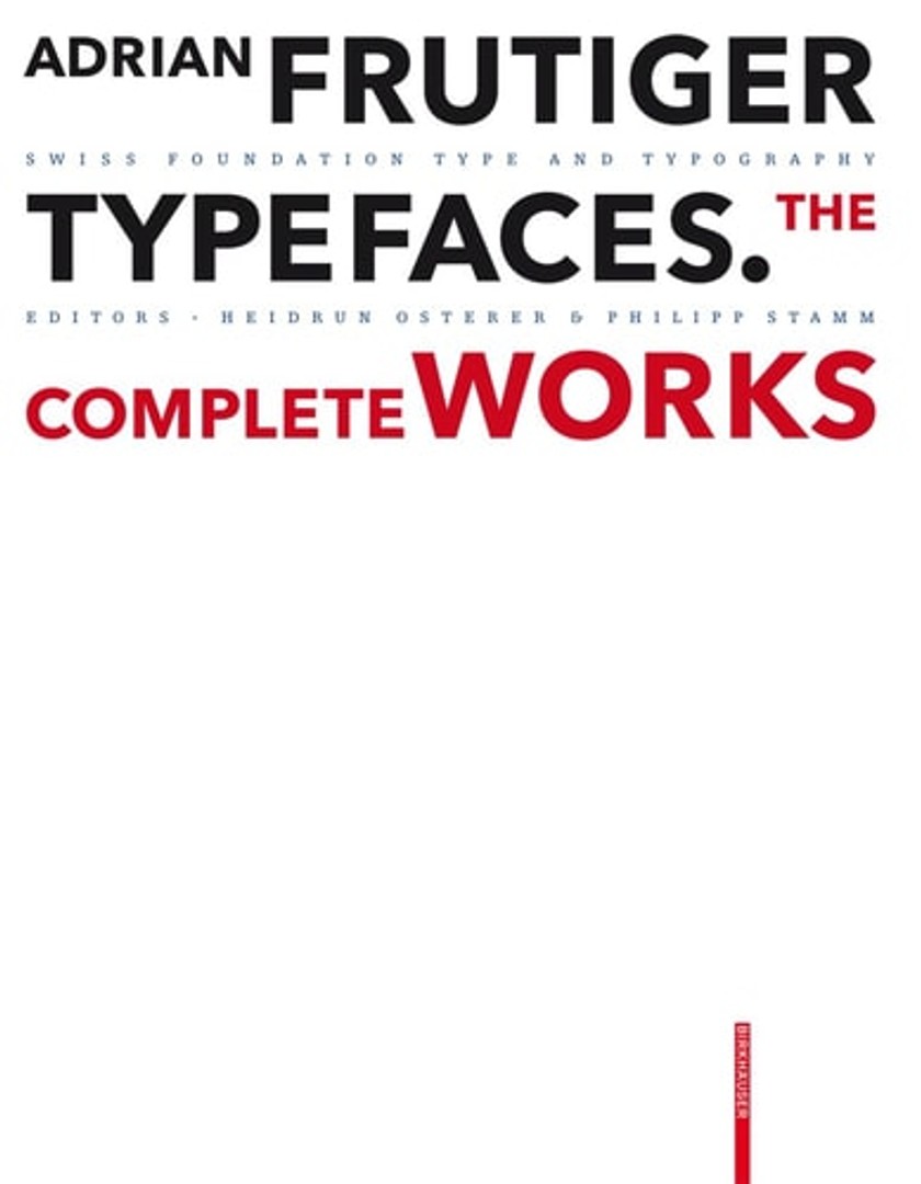 Adrian Frutiger Typefaces The Complete Works tweedehands kopen - €225,00