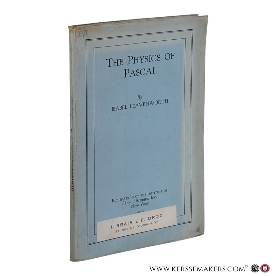 The Physics of Pascal. tweedehands kopen | Books in Belgium